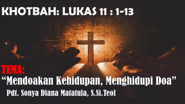 PPT minggu epifani 4 jemaat Rehobot ppt | PPT