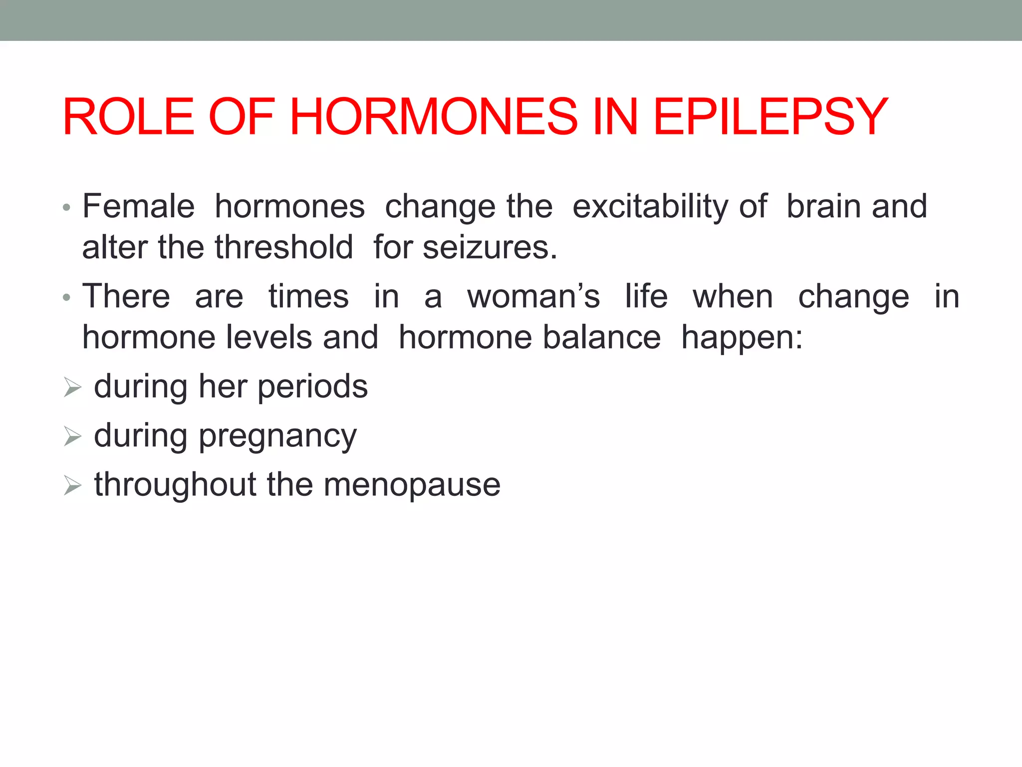 Ppt epilepsy woman | PPTX