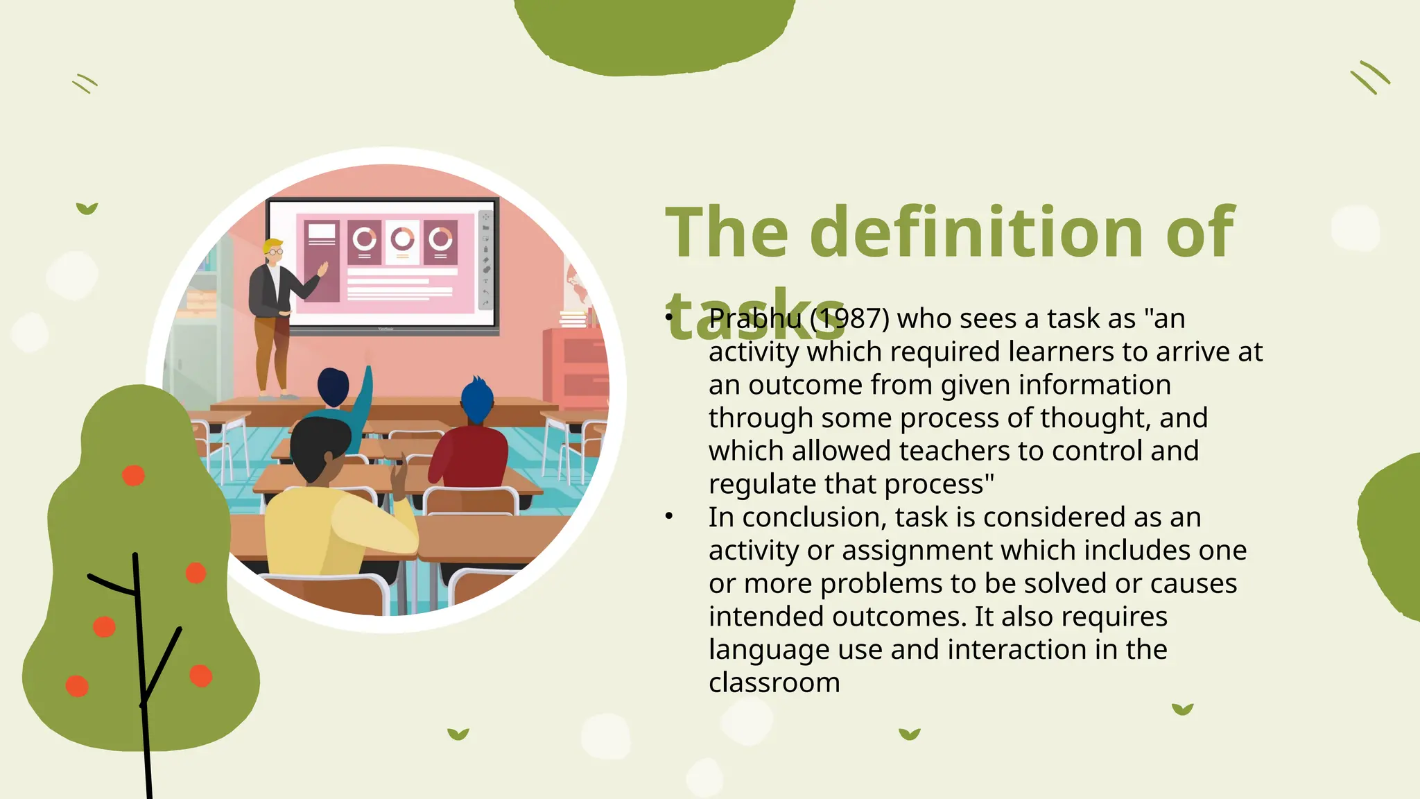 task based language teaching for MA Linguistics | PPTX