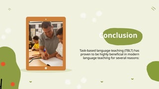 task based language teaching for MA Linguistics | PPT