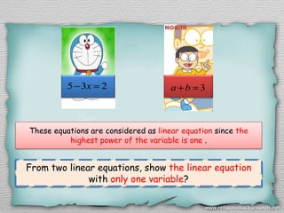 Ppt equation and inequality group 5 | PPT