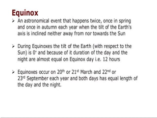 Ppt equinox | PPTX