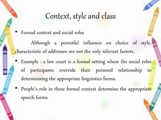 Providing a Language Context | PPT