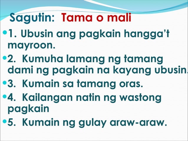 PPT_ESP_Q1_W3_D1_Tamang Uri ng Pagkain.ppt