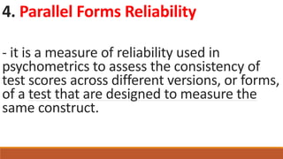 ppt Establishing the Validity and Reliability of a Research Instrument.pptx