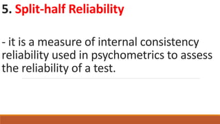 ppt Establishing the Validity and Reliability of a Research Instrument.pptx