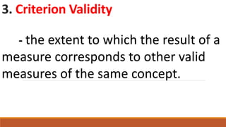 ppt Establishing the Validity and Reliability of a Research Instrument.pptx
