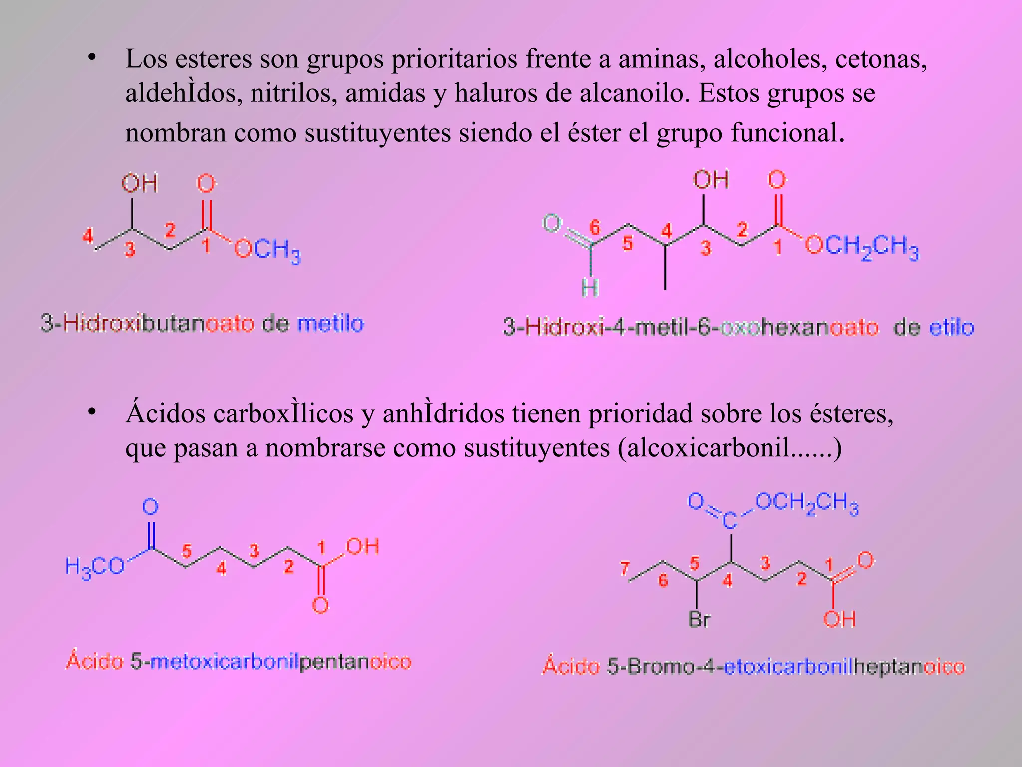 Ppt esteres esteres 16-09 | PPT
