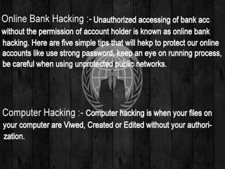 PPT on Ethical Hacking | PPTX