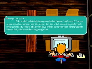 Makul Etika Profesi Kelompok 6 Etika Jamuan | PPTX