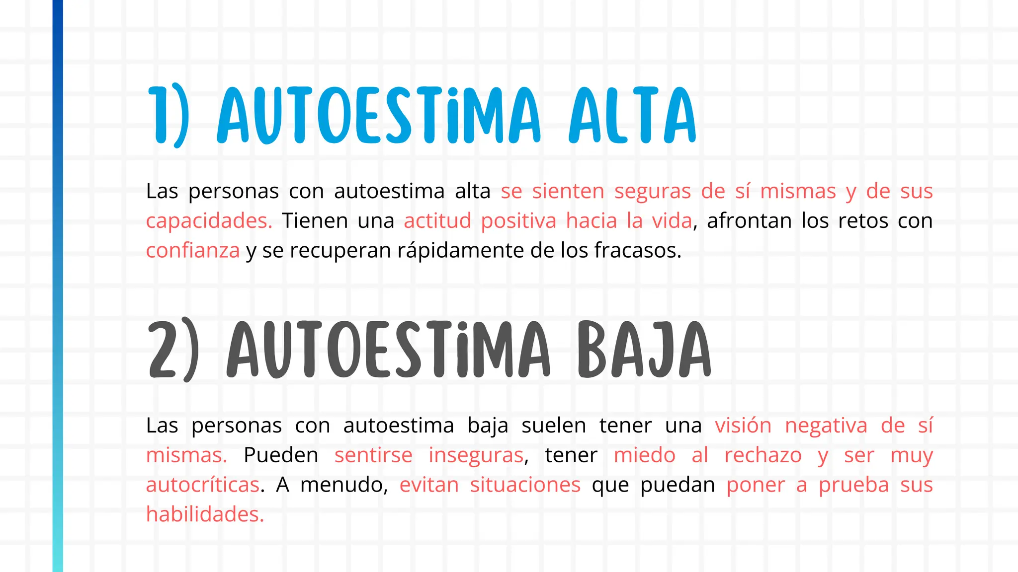 Tipos de autoestima y como podemos mejorar el autoestima | PDF