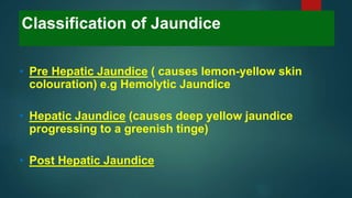 evaluation of jaundice | PPT