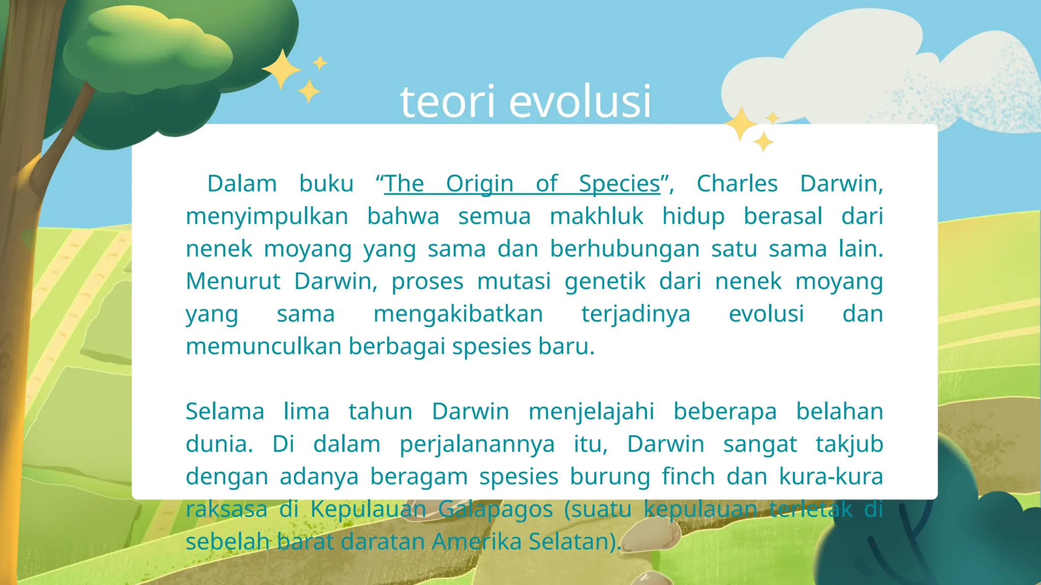 PPT EVOLUSI MICROTEACHING KELAS 10 BIOLOGI SMA | PPTX