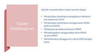 Pediatric early warning score PEWS testing | PPTX