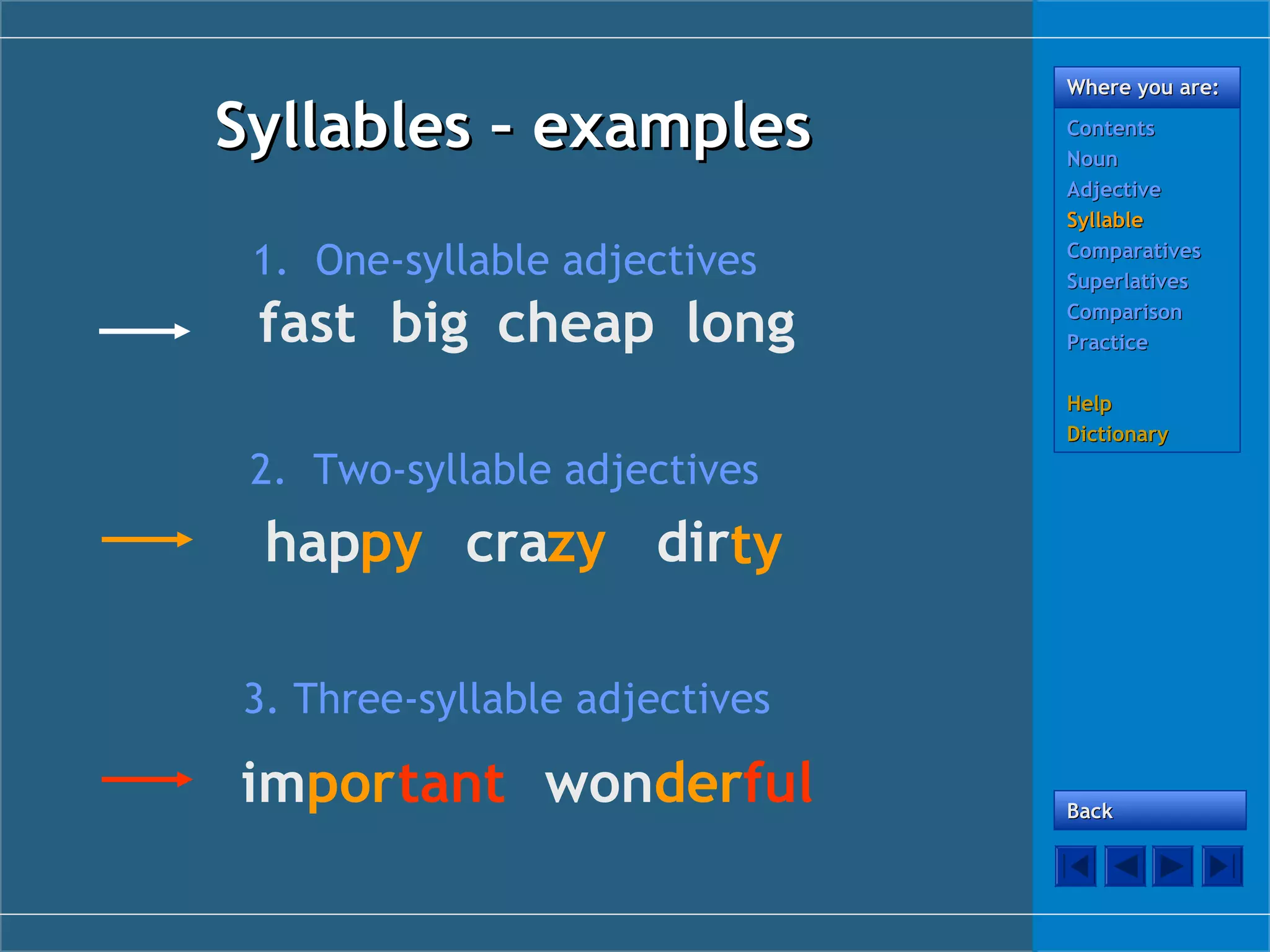 Ppt example adjectives | PPT