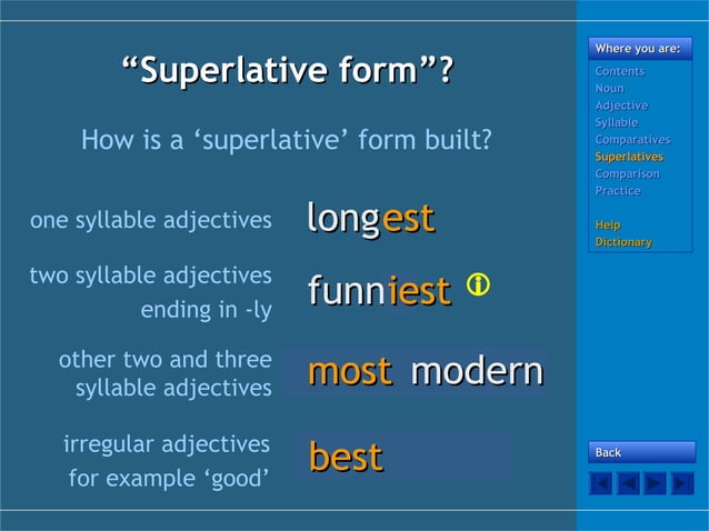 Ppt example adjectives | PPT