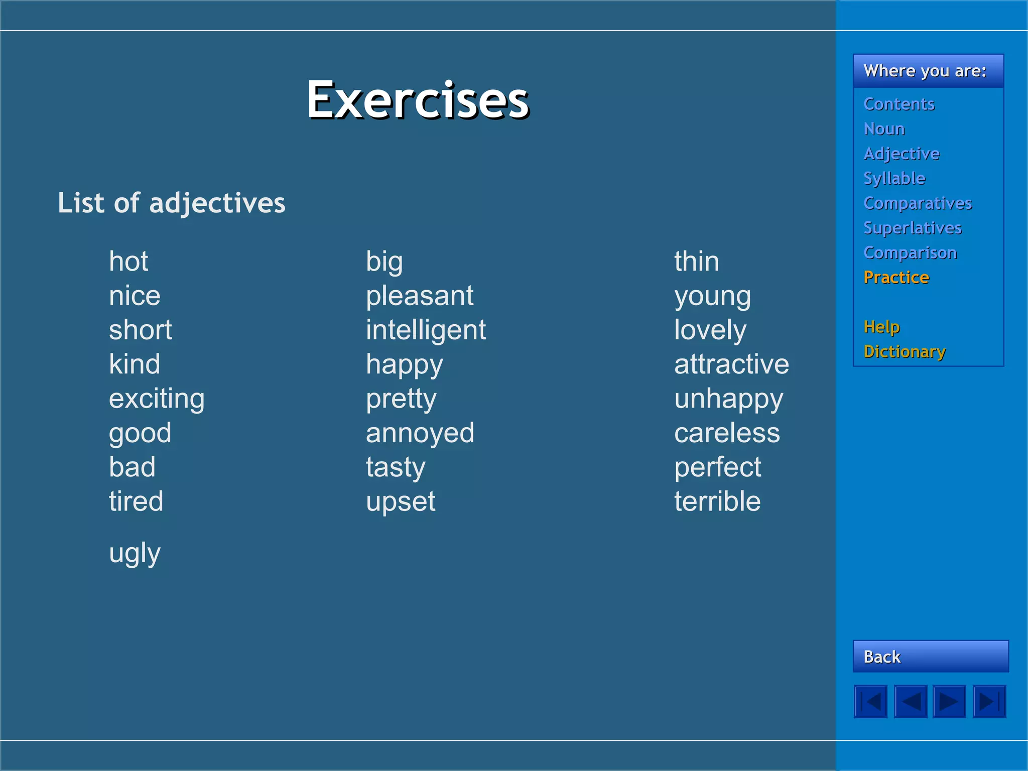 Ppt example adjectives | PPT