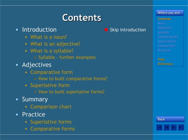 Ppt example adjectives | PPT