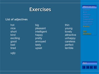 English Grammar - Comparative and superlative forms of adjectives | PPT