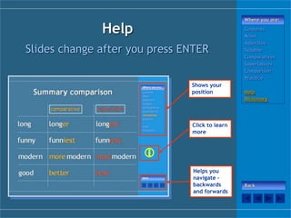 English Grammar - Comparative and superlative forms of adjectives | PPT