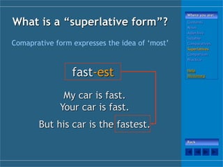 English Grammar - Comparative and superlative forms of adjectives | PPT
