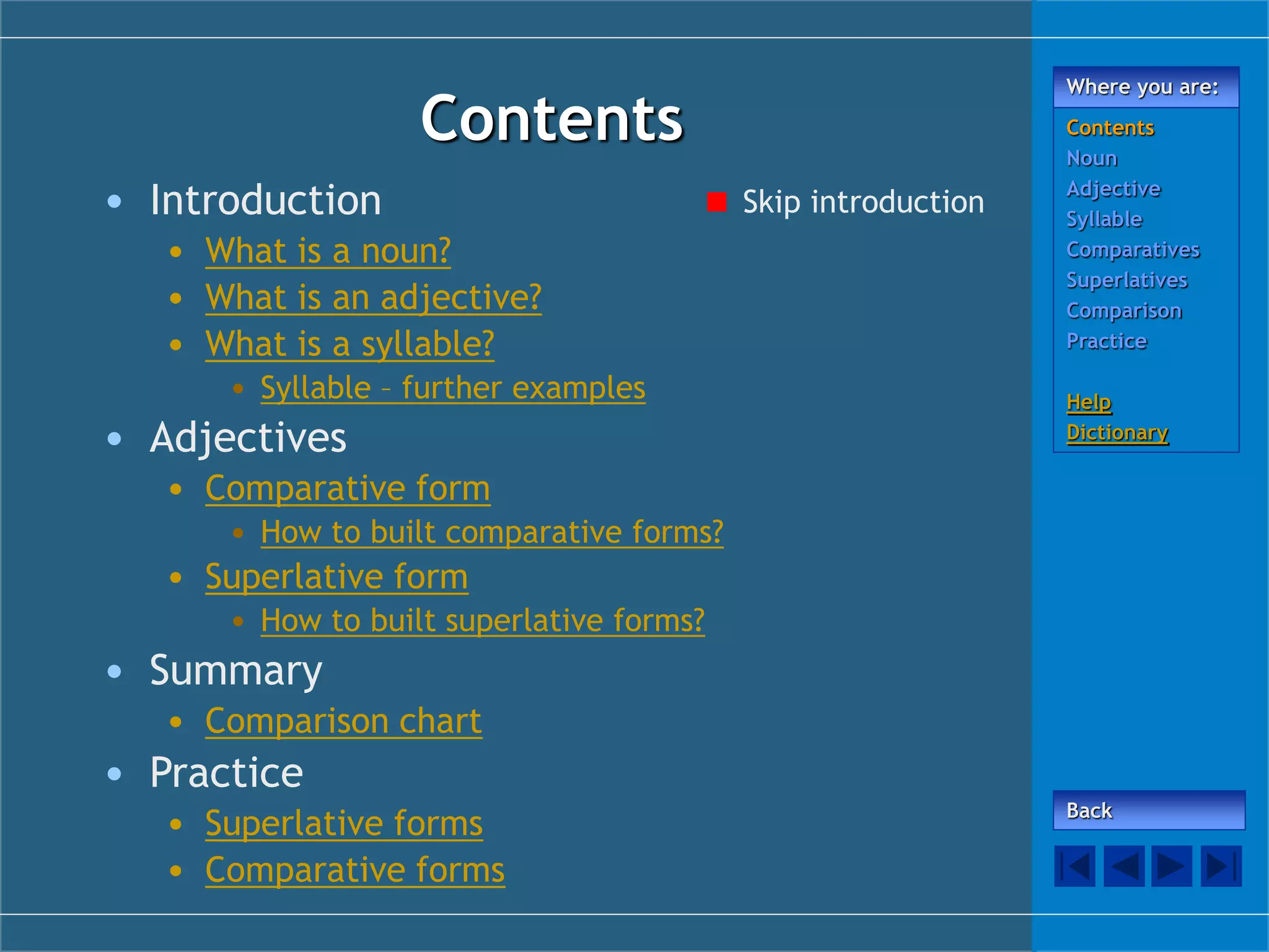 Ppt example adjectives - copy | PPT