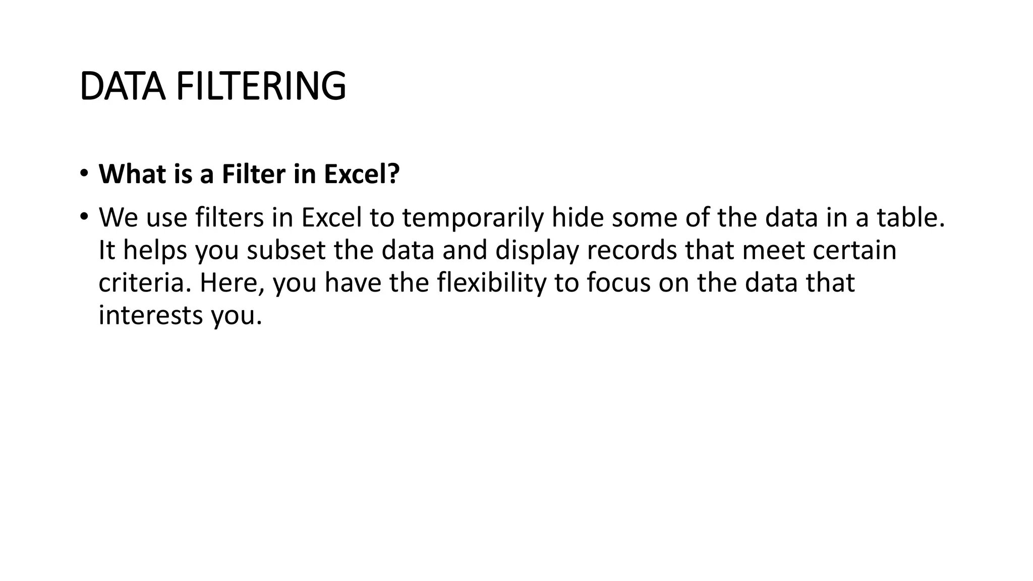 ppt excel2.pptx | Computing | Technology & Computing