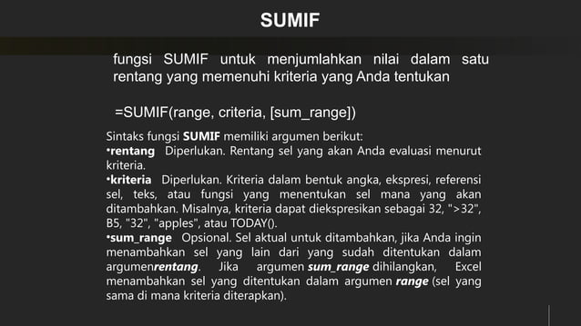 PPT Excel2 (PKAS TABK) optimalisasi excel .pptx