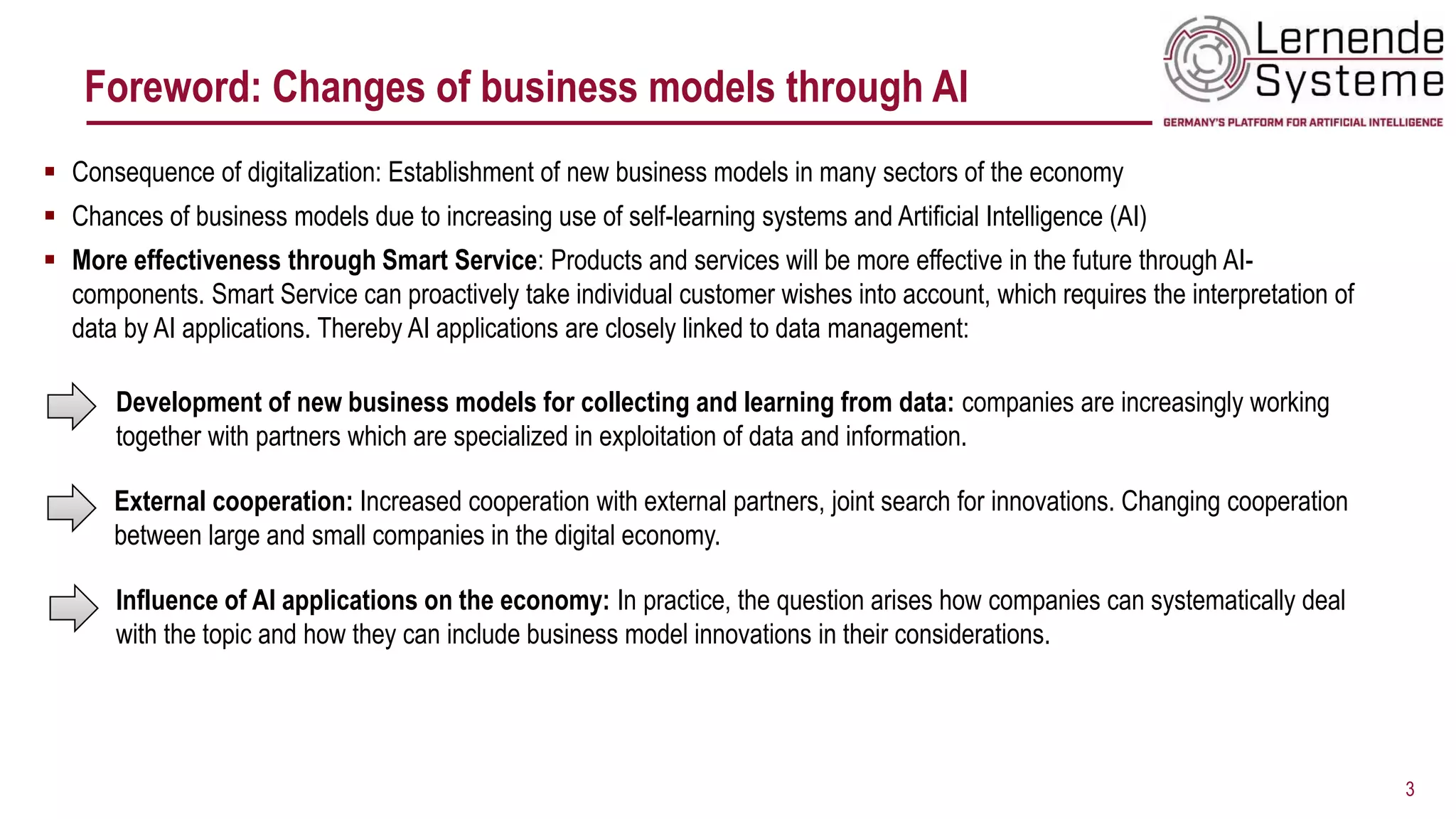 New business models using Artificial Intelligence | PDF