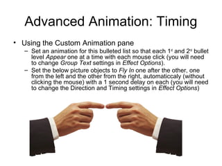 Powerpoint exercise | PPT