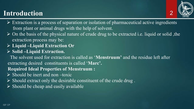 EXTRACTION PROCESS | PPTX