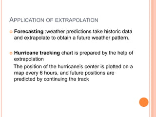 Extrapolation | PPTX