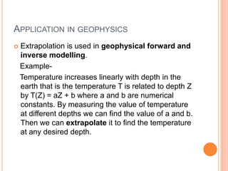 Extrapolation | PPTX