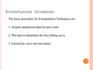 Extrapolation | PPTX