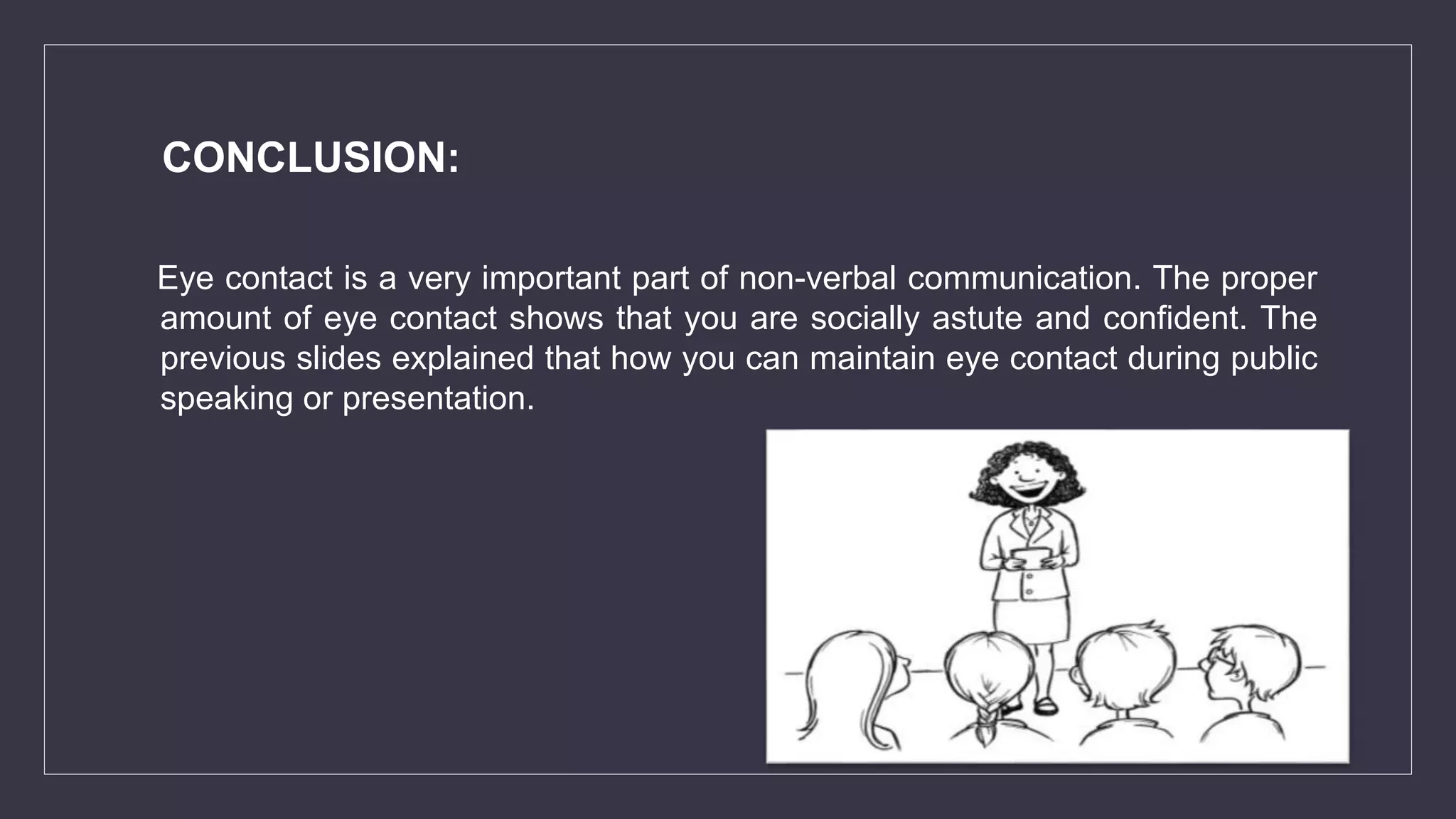 Ppt eye contact | PPTX