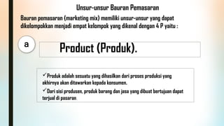 PPT BAURAN PEMSARAN 4 produk price promotion place.pptx