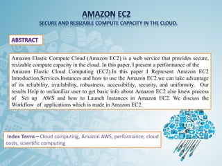 Amazon EC2 | PPT