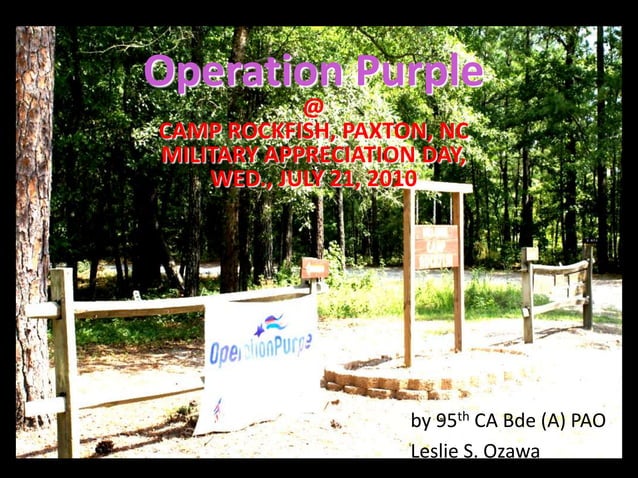 Ppt facebook rockfish camp | PPTX