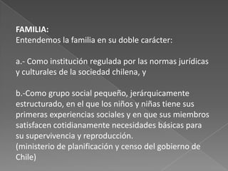 Ppt, familia. | PPTX