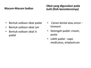 Ppt farmasi klmp 3 | PPTX