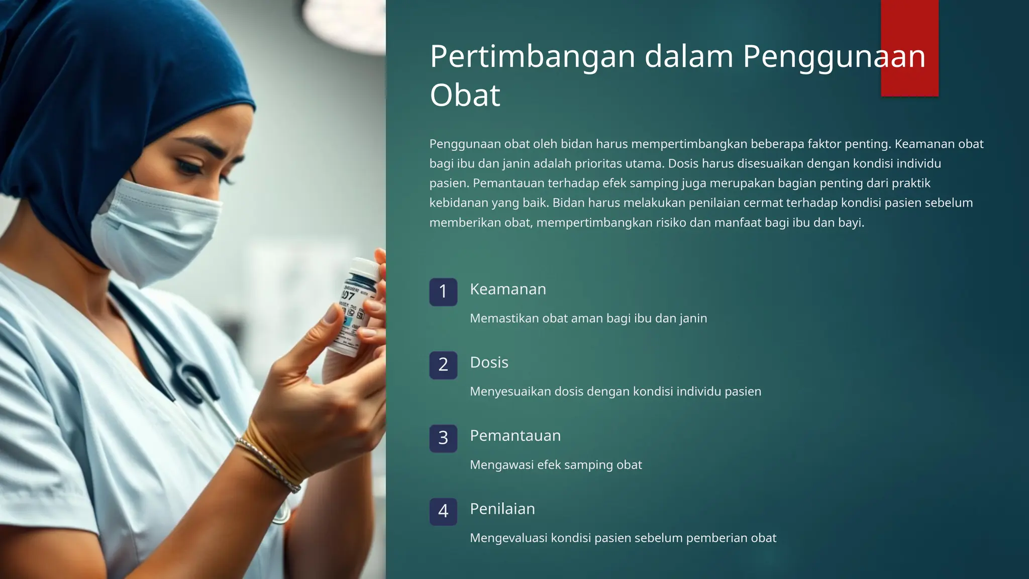 PPT penggunaan obat secara klinis oleh Bidan | PPTX