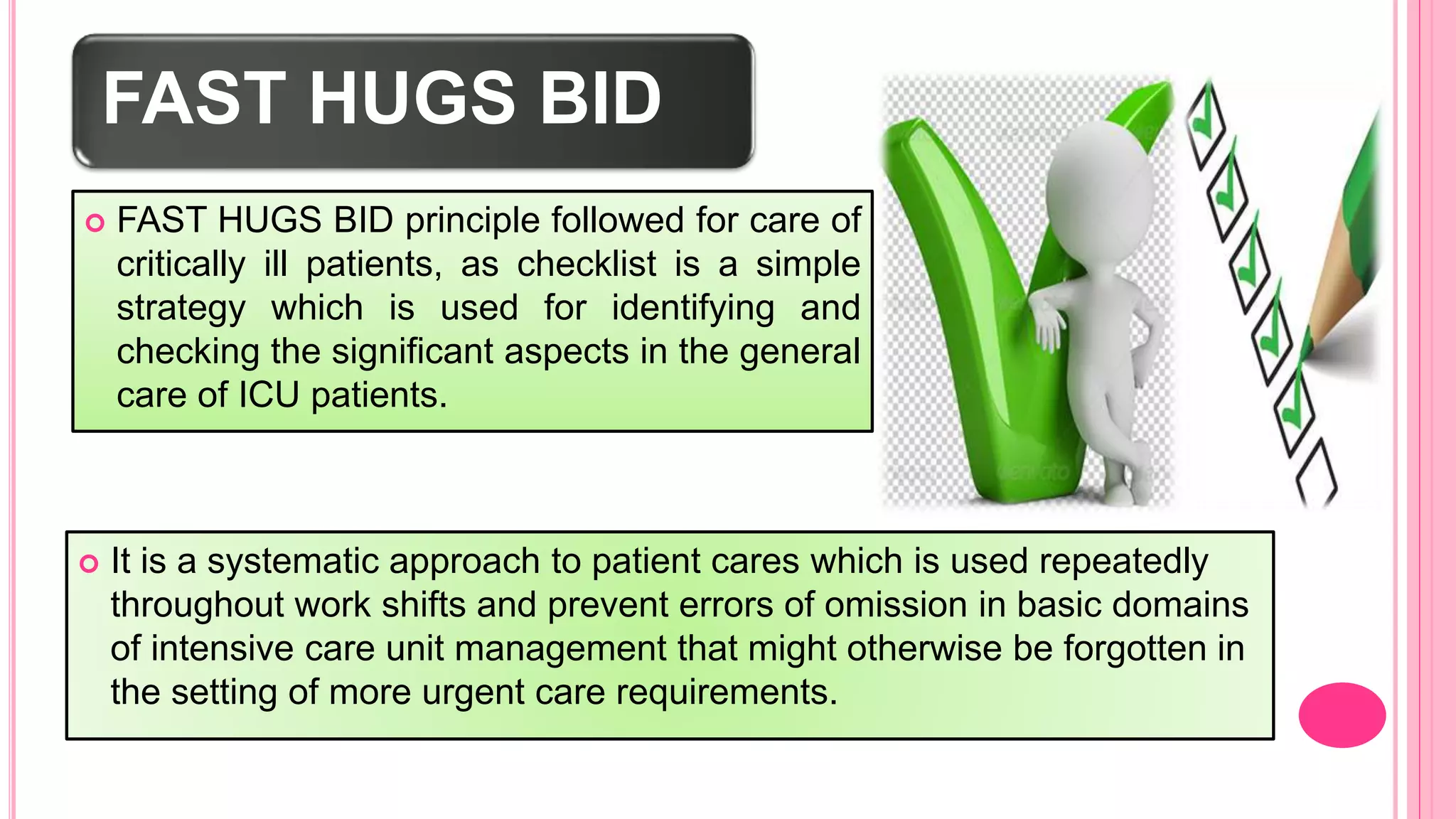 FAST HUGS BID | PPTX