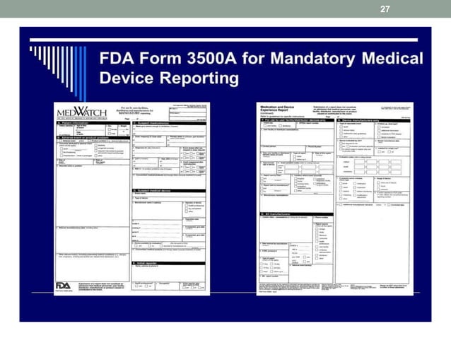 FDA regulation for medical devices | PPTX | Pharmaceutical Industry | Industries