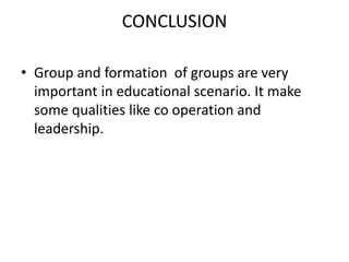 LEARNING IN GROUPS | PPTX | Education