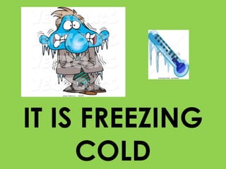 feelings and weather - introductory material for warm up | PPTX