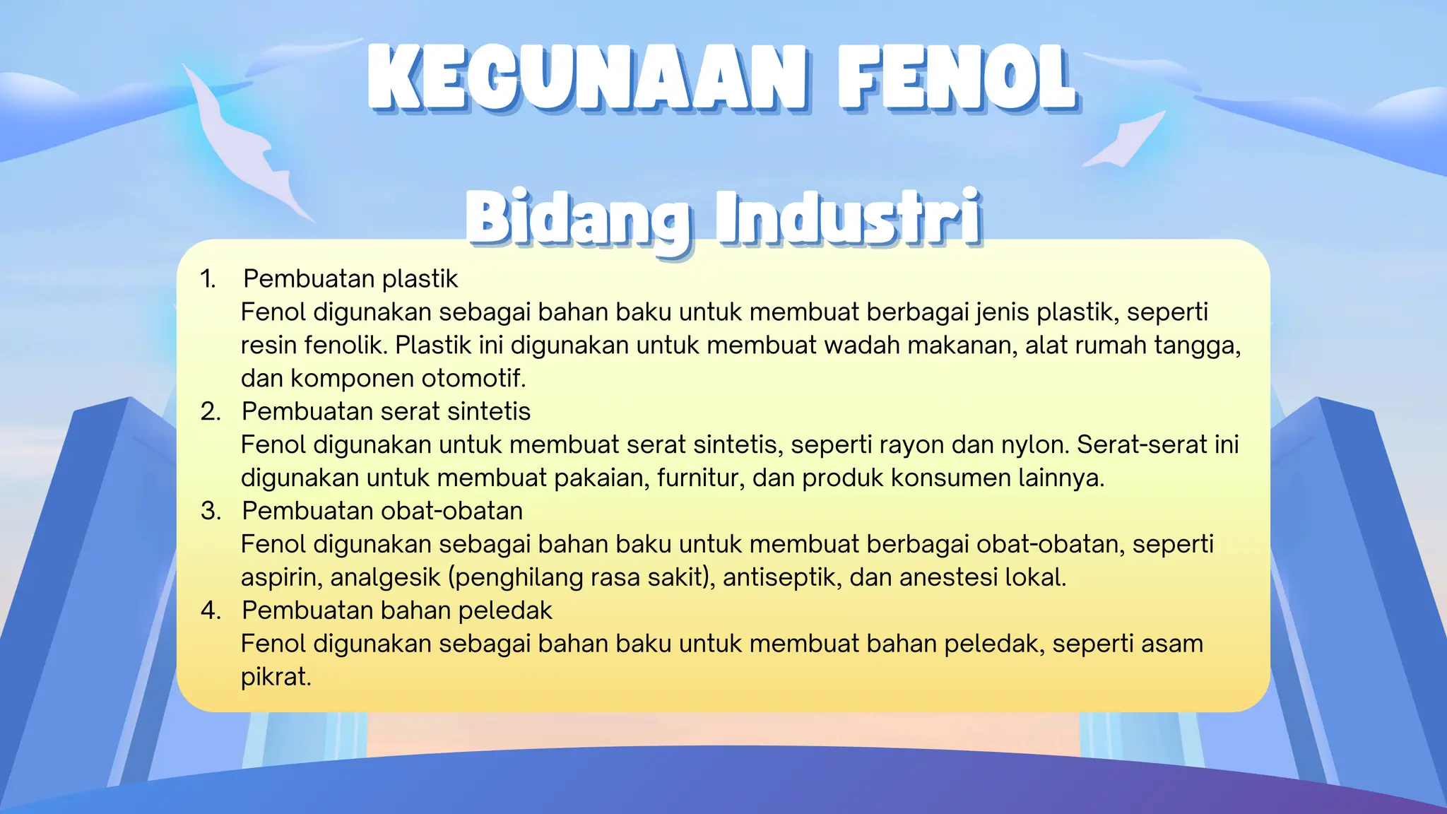 PPT_FENOL_8 kimia organik, teknik kimia ok | PDF