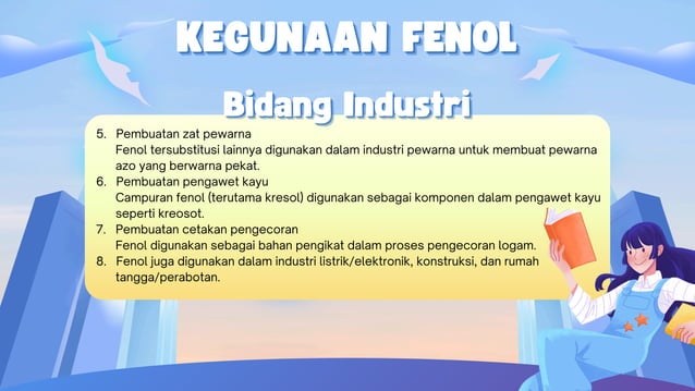 PPT_FENOL_8 kimia organik, teknik kimia ok | PPT