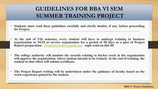Ppt fg bba vi | PPTX