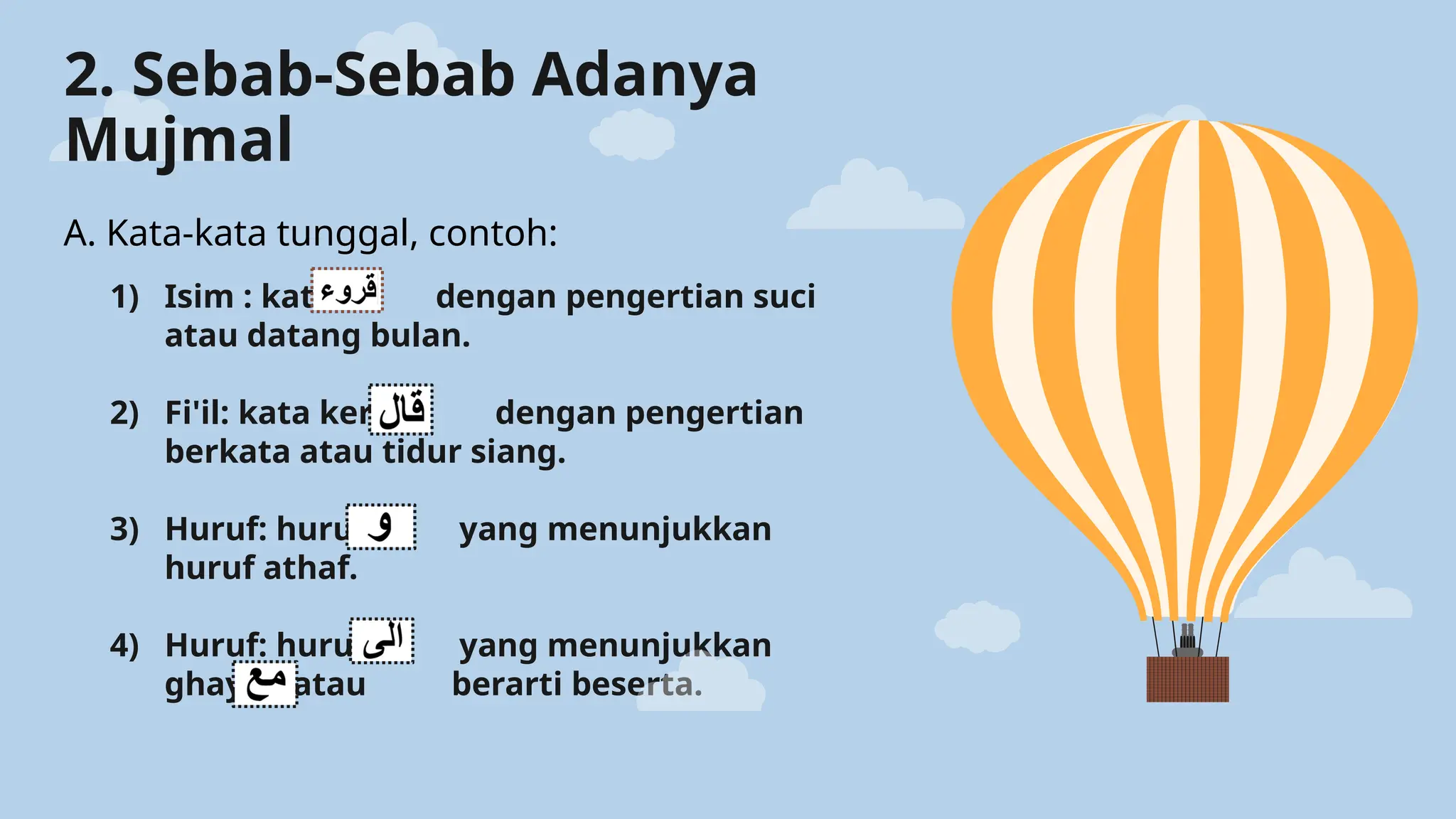 KAIDAH MUJMAL dan MUBAYYAN Materi Fiqih. | PPTX