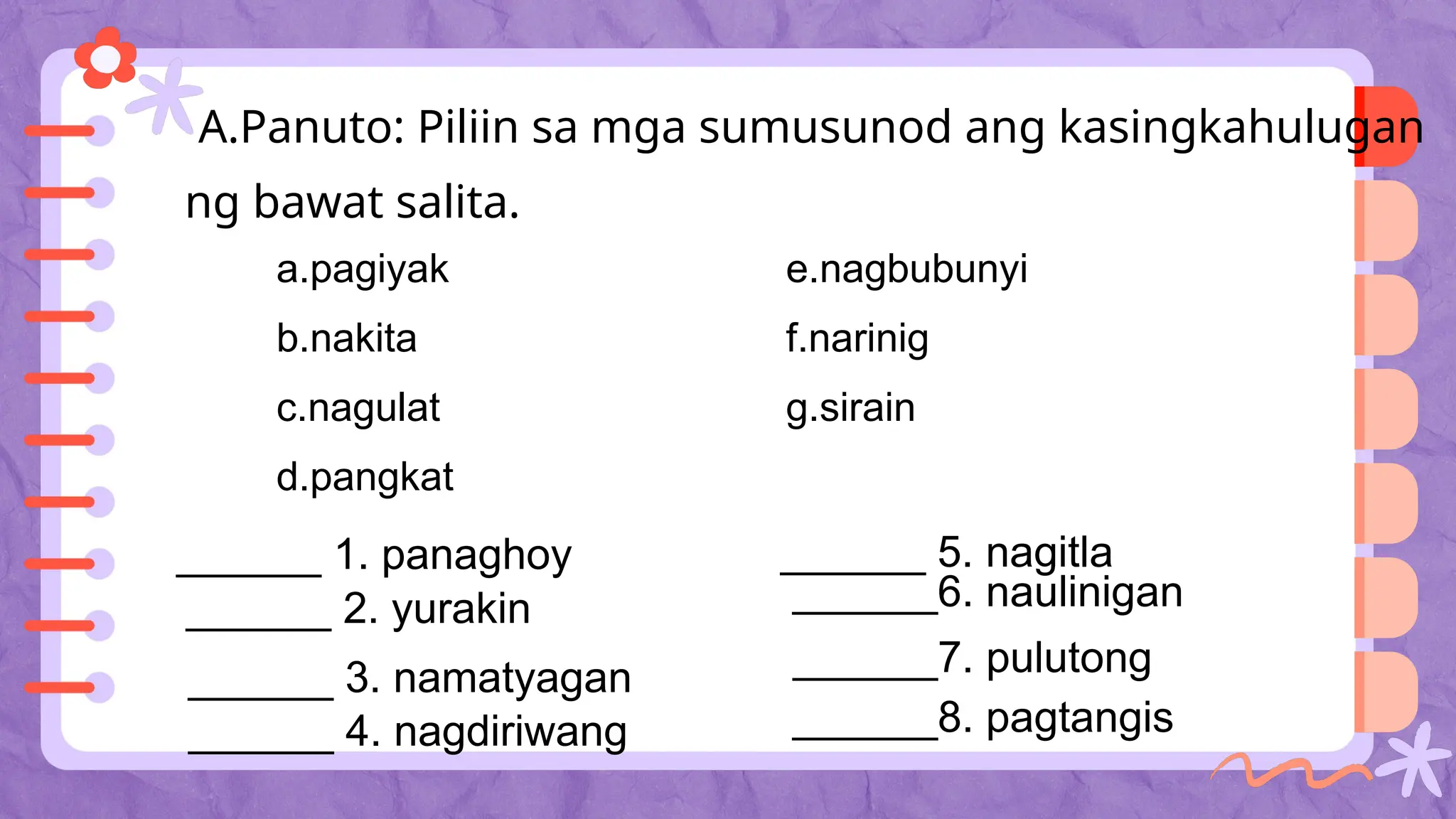 REVIEWER GRADE 6 FILIPINO PRESENTATIOSSS | PPTX